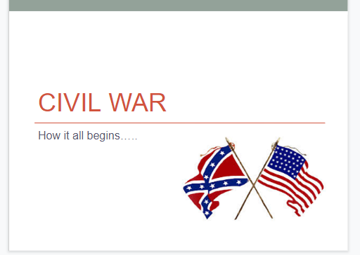 US Civil War – Google Slides Presentations – Educational Exploits
